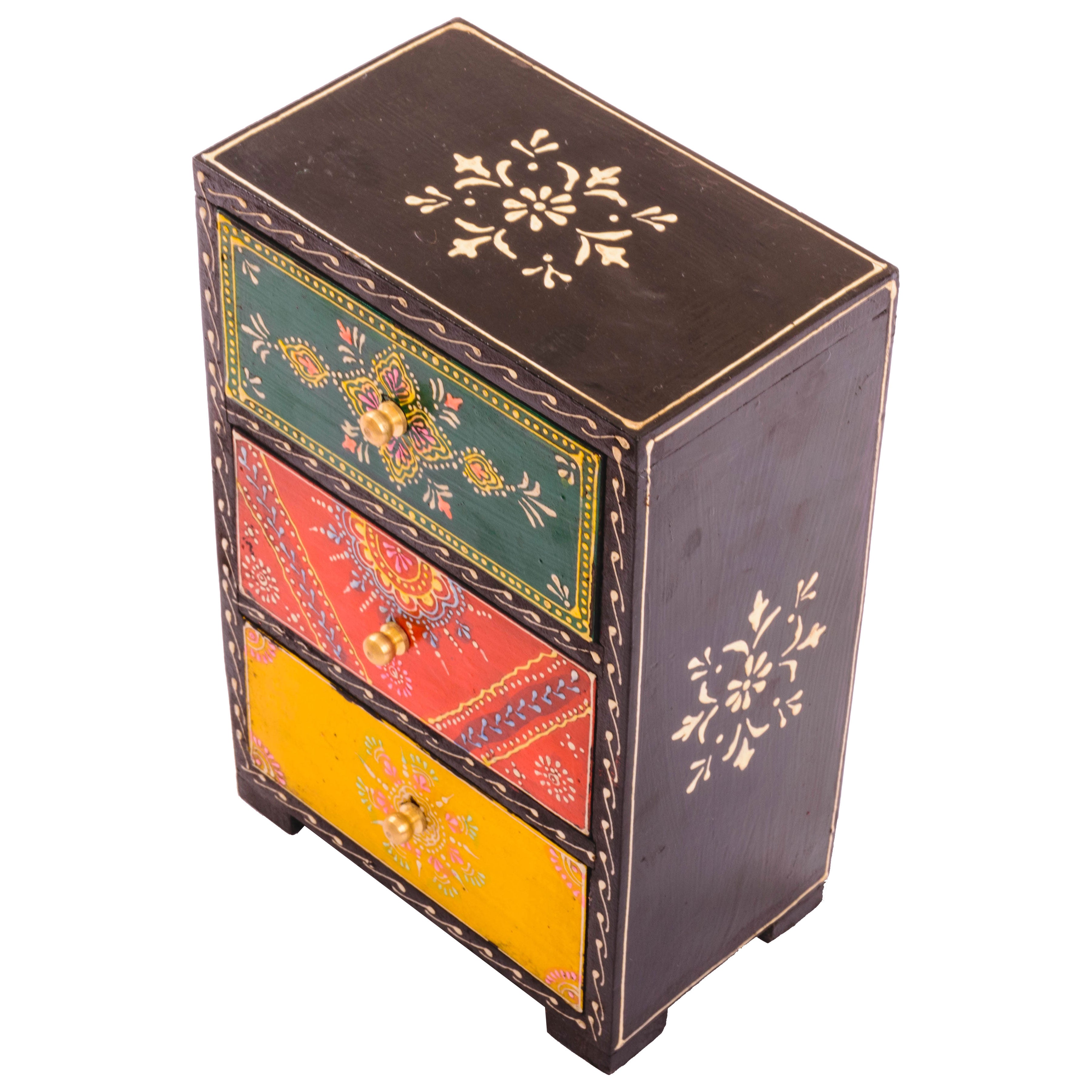 Hand Painted Drawers Chest - Ethniciti